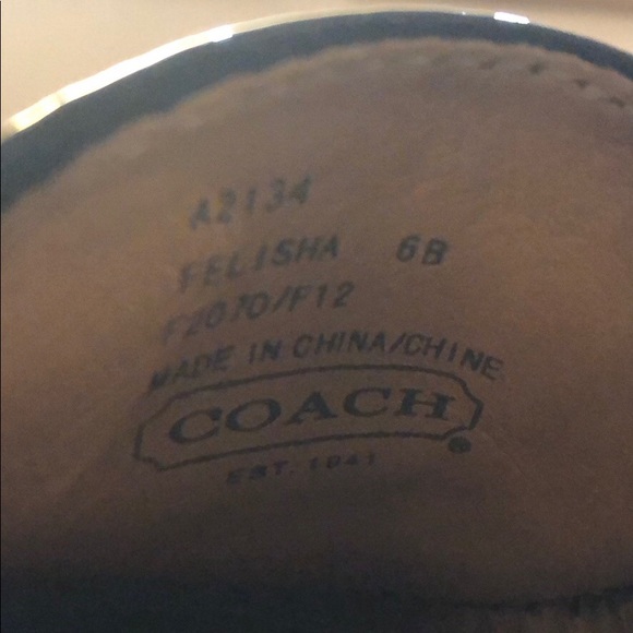 Coach | Shoes | Coach Felisha Loafers 6b | Poshmark